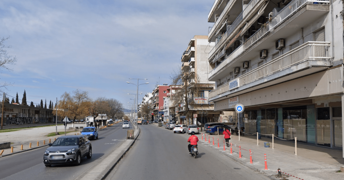 Η οδός Λαγκαδά σήμερα