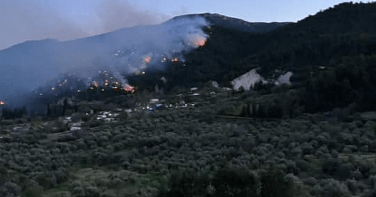 Σε εξέλιξη φωτιές σε Δερβένι Κορινθίας και Μενδενίτσα Φθιώτιδας ...