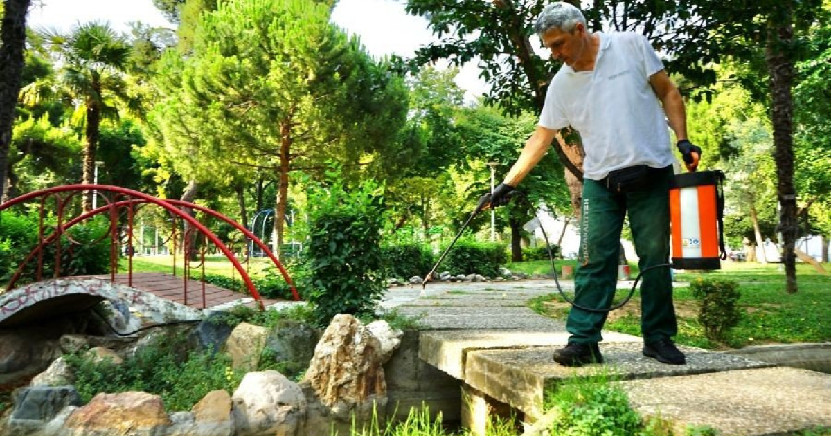 Θεσσαλονίκη: Δράση για την καταπολέμηση των κουνουπιών στο πάρκο Ξαρχάκου