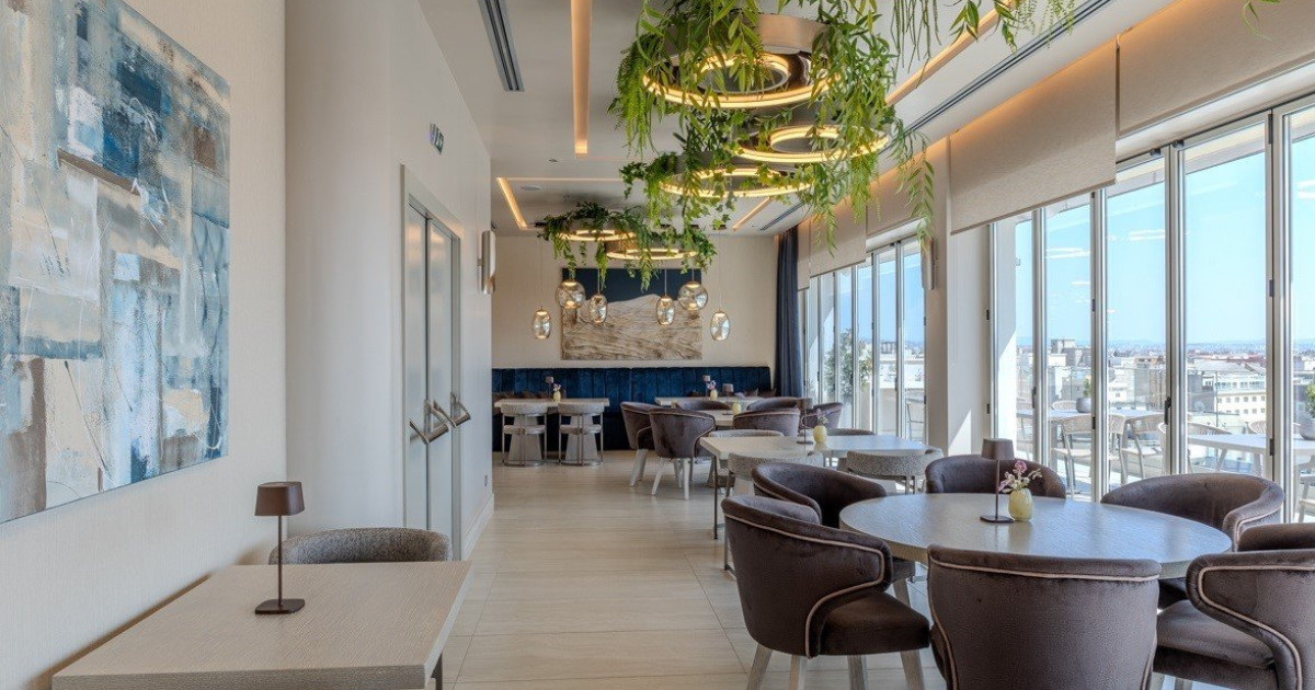 Level 9 Roof Garden: Ένα υπέροχο cafe bar restaurant στον 9ο όροφο του ...