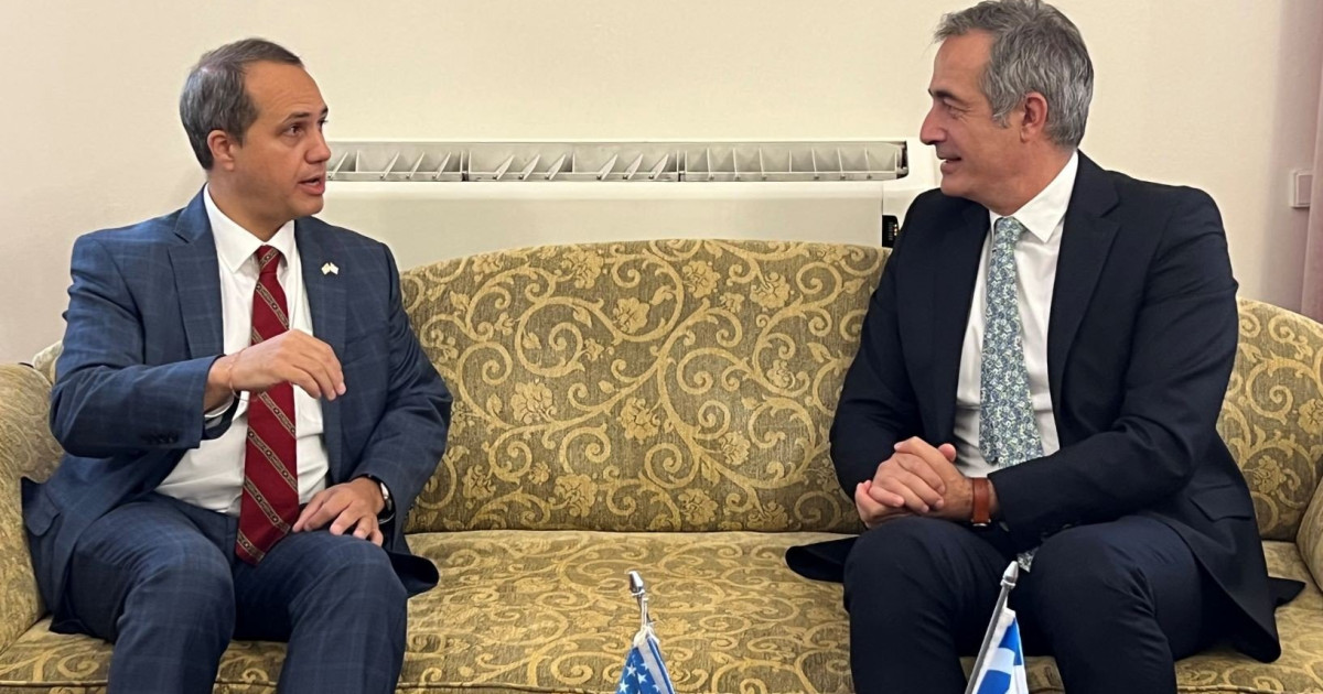 Θεσσαλονίκη: Με τον νέο Γενικό Πρόξενο των ΗΠΑ,Jerrier Ismail ...