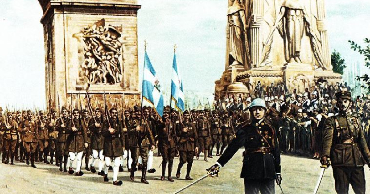 Ο Ελληνικός στρατός στο Παρίσι - Η ανάρτηση Δένδια για την επέτειο ...