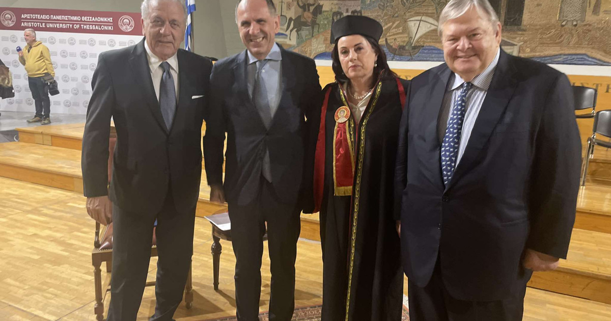 ΑΠΘ: Επίτιμη Διδάκτορας της Νομικής η διακεκριμένη νομικός Δημόσιου ...
