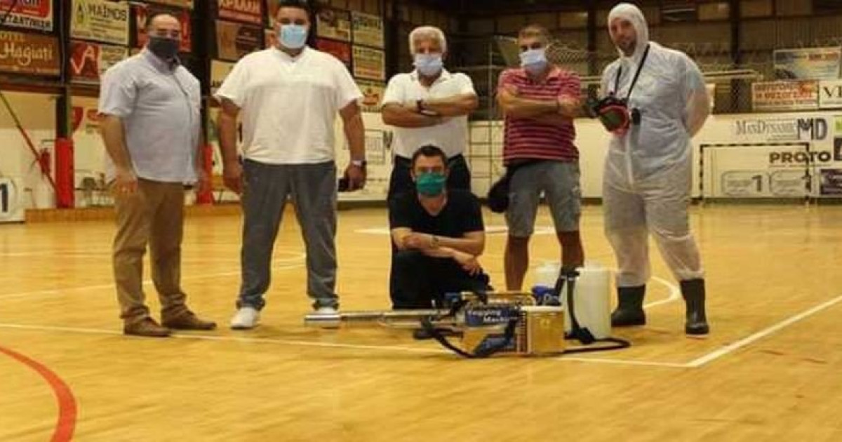 Έδεσσα: Προληπτικές απολυμάνσεις στο Δημοτικό Στάδιο και το ΔΑΚ